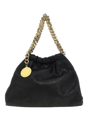 Stella McCartney Falabella Mini Crossbody Drawstring Bag - Black
