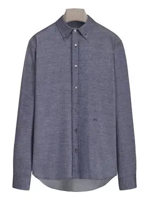 Dior Shirt With Embroidery - Blue