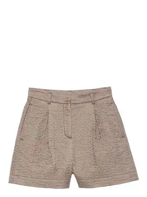 Moncler Quilted Logo-embroidered Shorts - No