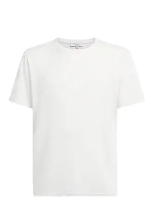 HOMEBODY Stretch-modal Lounge T-shirt - Ivory