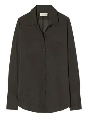NILI LOTAN Nili Lotan Lapel Collar Shirt With Long Sleeves And Rounded Hem