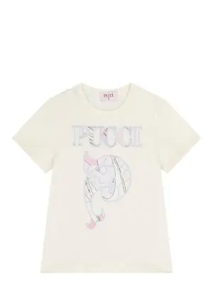 Emilio Pucci Logo T-shirt - White