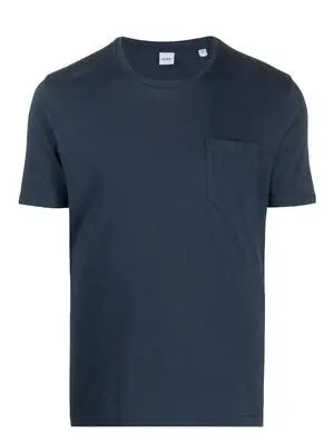Aspesi Short-sleeved Crewneck T-shirt - Black