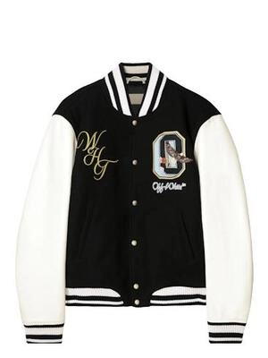 Off-White Varsity Jacket - Black