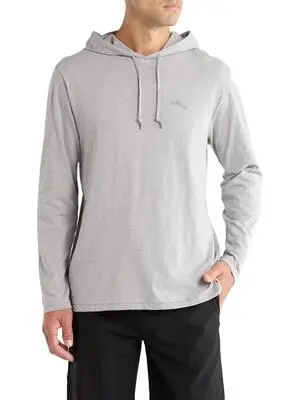 Tommy Bahama Shades Of Paradise Lux Pullover Hoodie - Ultimate Gray