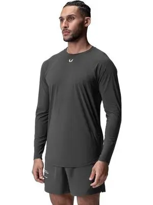 ASRV Laser Vent Established Long Sleeve Shirt - Space Grey