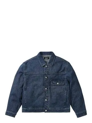 PALACE Stitch Denim Jacket - Blue