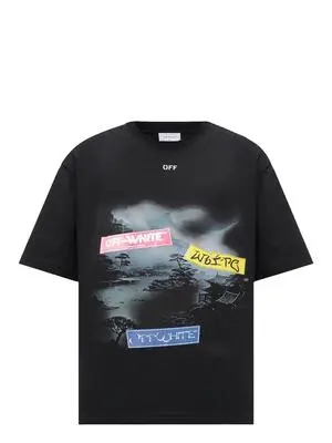 Off-White Printed T-shirt - Black