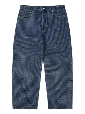 PALACE P90 Baggy Stitch Jean - Blue