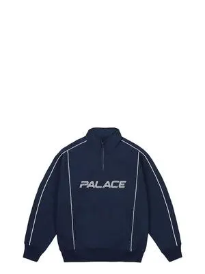 PALACE Piped 46026 Zip 'navy - Blue