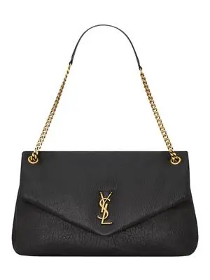 Saint Laurent Saint Laurent Calypso Large Handbag Black