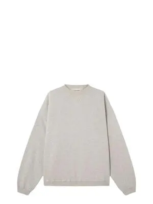 GOLDEN GOOSE GOLDEN GOOSE Oversized Crewneck Sweatshirt With V-Insert Detail