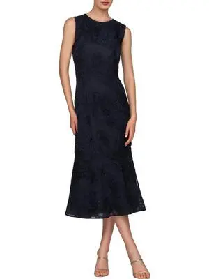 Js Collections Melina Cocktail Dress - Navy