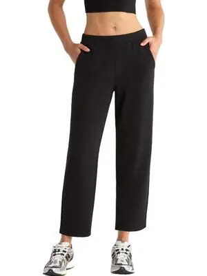 Zella Soft Luxe Ankle Pants - Black