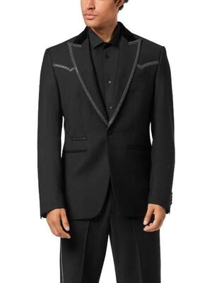 Philipp Plein Blazer Lord Fit - Black
