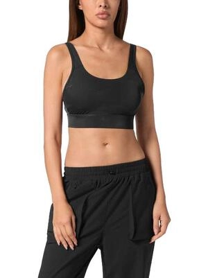 PLEIN SPORT Sport Bra Scratch - Black