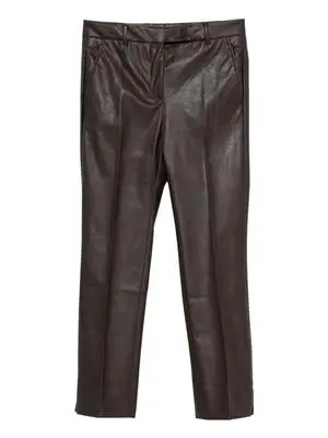 Incotex Textured Trousers - Brown
