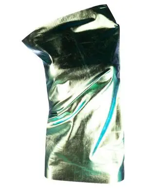 Rick Owens Athena Metallic One-shoulder Dress - Multicolor