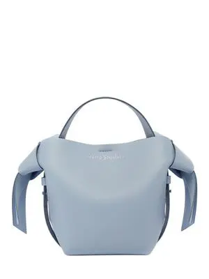 Acne Studios Musubi Shoulder Bag - Light Blue Brown