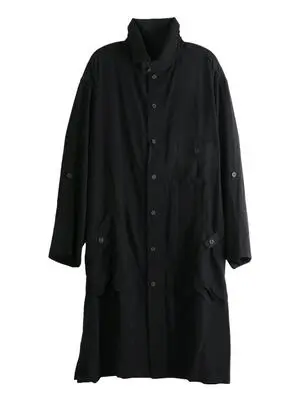 Yohji Yamamoto Long-sleeved Shirt - Black