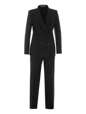 Tagliatore Tailored Suit Set - Black