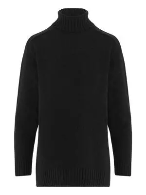 BRUNO MANETTI Bruno Manetti Ribbed Turtleneck Knitted Sweater