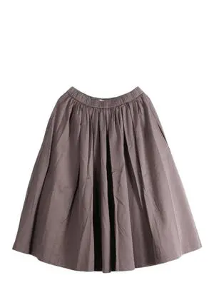 CASEY CASEY Pleated Midi Skirt - Clay