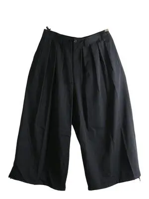 Yohji Yamamoto Structured Balloon Trousers - Black