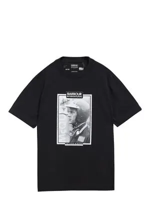 Barbour Short-sleeved T-shirt - Black