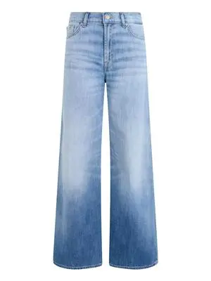 7 FOR ALL MANKIND 7 For All Mankind High-Rise Wide-Leg Jeans