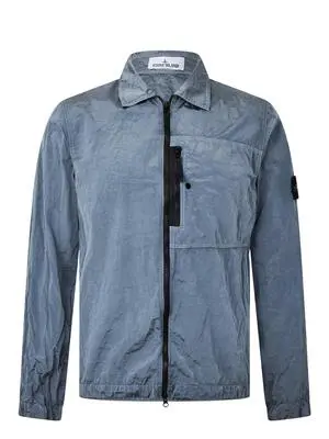 STONE ISLAND Stone Island Collared Lightweight Zip Up Jacket