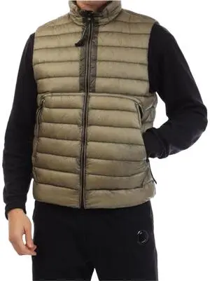 C.P. COMPANY Padded Zip-up Vest - Green