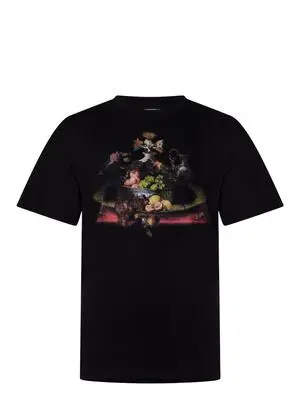 VIVIENNE WESTWOOD Crew Neck Short-sleeve Tee - Black