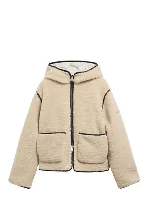 Barbour Zip-up Hooded Fleece Jacket - Jasmine/black