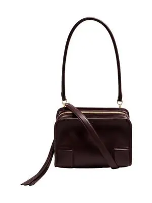 Loewe Smooth Leather Crossbody Bag - Brown