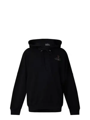 VIVIENNE WESTWOOD Halfplacket Hoodie - Black