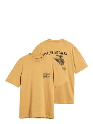 Barbour Script Graphic T-shirt - Yellow