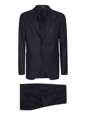 Tagliatore Single-breasted Tailored Suit - Black
