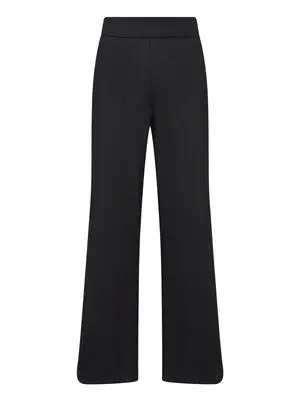 Max Mara Max Mara Simple Elastic Waist Trousers Black