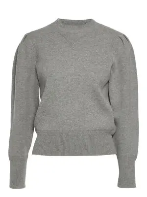 Isabel Marant Étoile Isabel Marant Etoile Solid Color Knit Top Grey