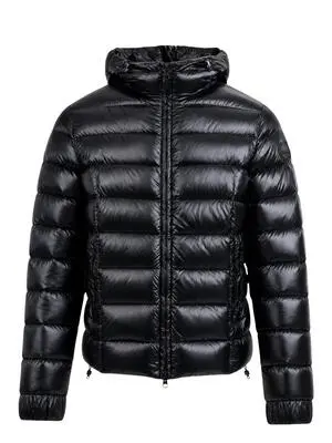 COLMAR Long-sleeved Padded Jacket With Glossy Finish - Black