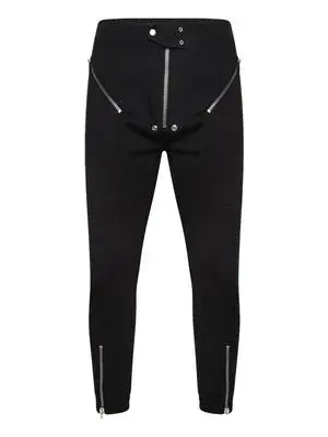 RICK OWENS Rick Owens Zipper Detailing Skinny Trousers