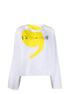 MAISON MARGIELA Maison Margiela 'Apostrophe' Logo Sweatshirt