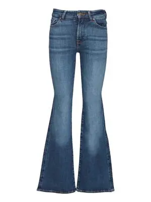 7 For All Mankind Belt Loop Jeans - Blue