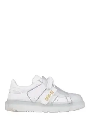 Dior Logo Sneakers - White