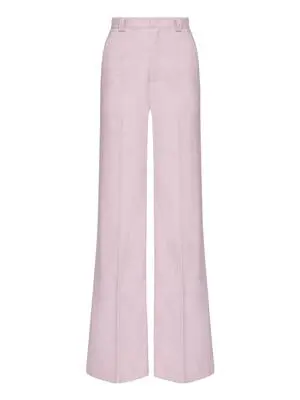 Red Valentino Wide-legged Tailored Trousers - Pink