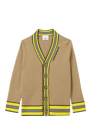 BURBERRY Burberry Icon Stripe Cardigan