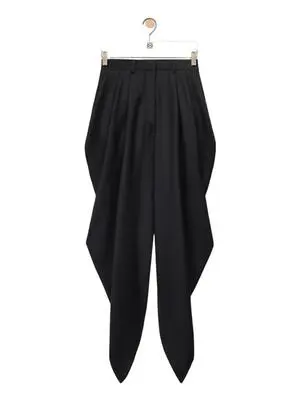 LOEWE Loewe Draped Pleated Trousers