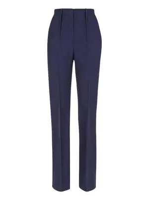 FENDI Fendi Pleated Slim Fit Trousers