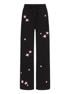 RED VALENTINO Red Valentino Pentagram Pattern Sweatpants